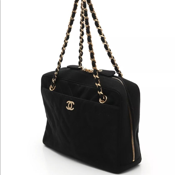 CHANEL | Bags | Chanel V Stitch Cc Logo Chain Shoulder Bag | Poshmark
